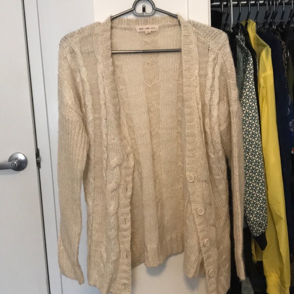 Pink Rose | Sweaters | Pink Rose Premium Cream Cardigan | Poshmark